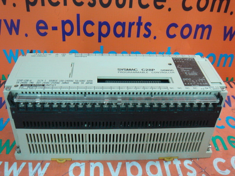 OMRON SYSMAC C28P PROGRAMMABLE CONTROLLER C28P-CDR-A - 裕益科技自動化設備可程式編碼器PLC分散式控制系統DCS